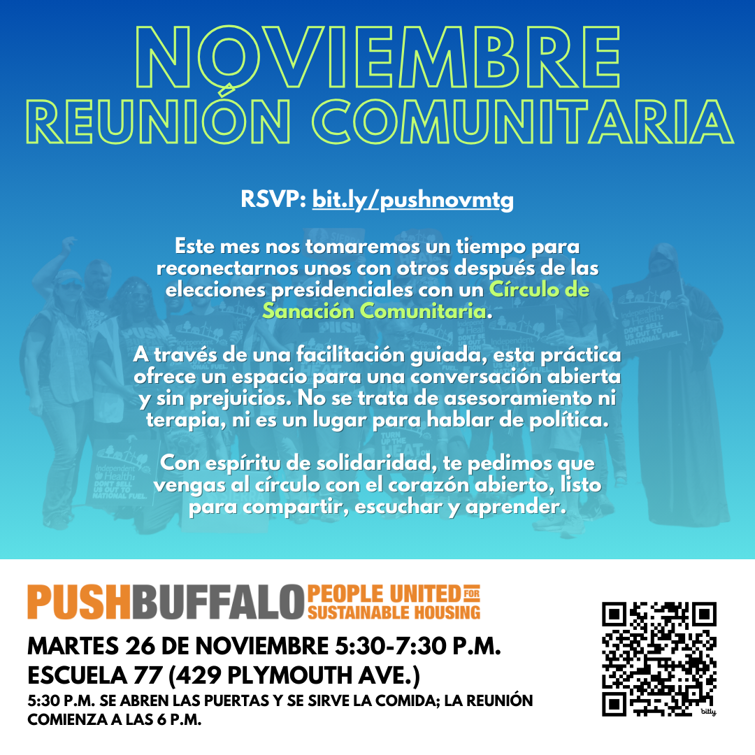 Community Meeting – November 2024 – PUSH Buffalo