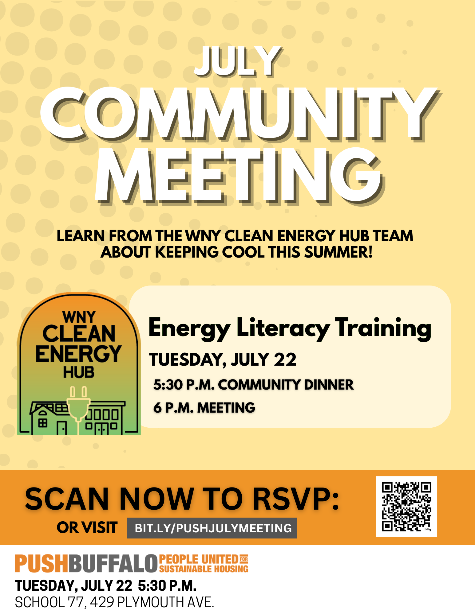 July Community Meeting – PUSH Buffalo